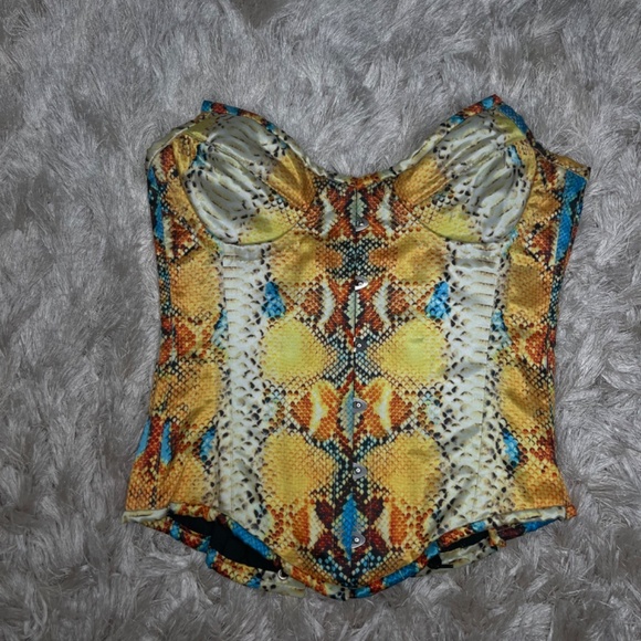 Marne Boutique | Tops | King Cobra Corset | Poshmark